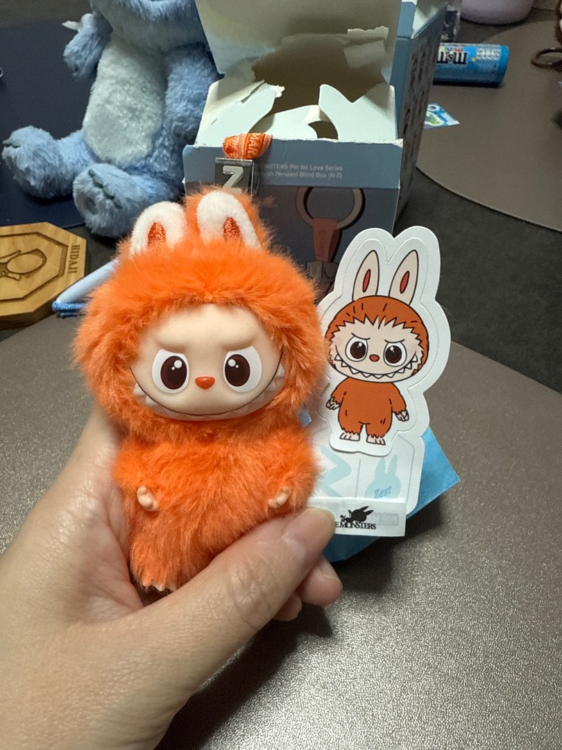 Pin for Love Labubu - Letter Z, Hobbies & Toys, Toys & Games on Carousell