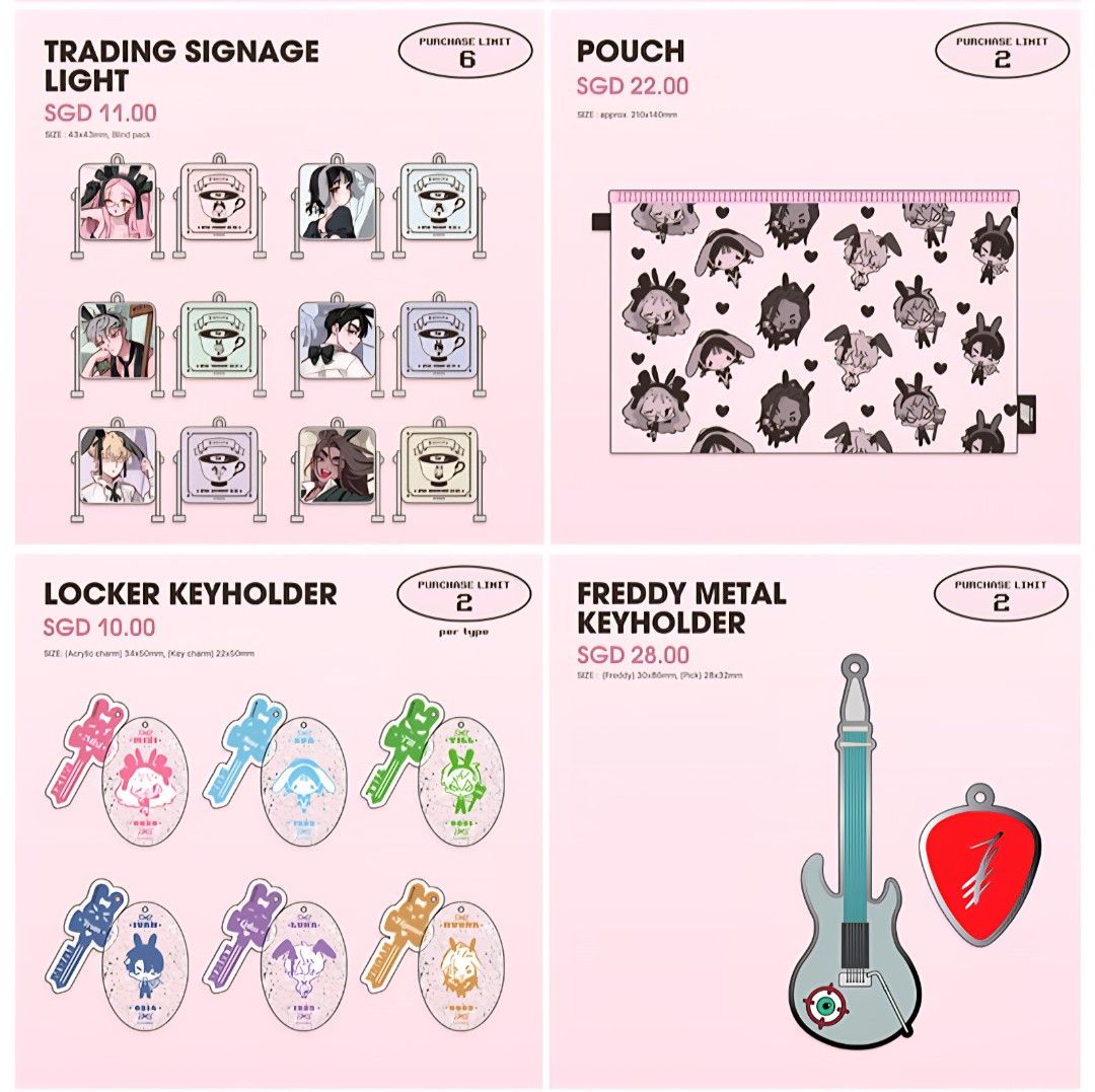 [HTB] alien stage official merchandise from aniplus cafe 3rd anniv ...