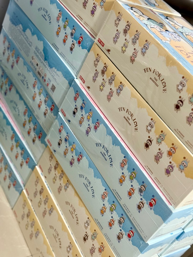 Popmart labubu pin for love full case sealed , Hobbies & Toys, Toys ...