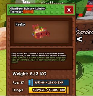 Rainbow hatched pet grow a garden, Video Gaming, Gaming Accessories, In ...
