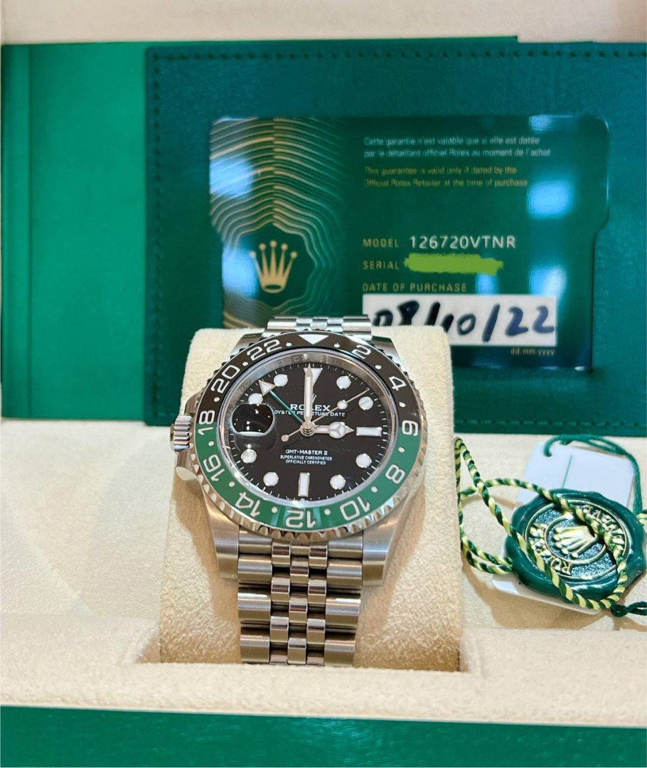 Rolex GMT-Master Sprite - 126720VTNR, Luxury, Watches on Carousell