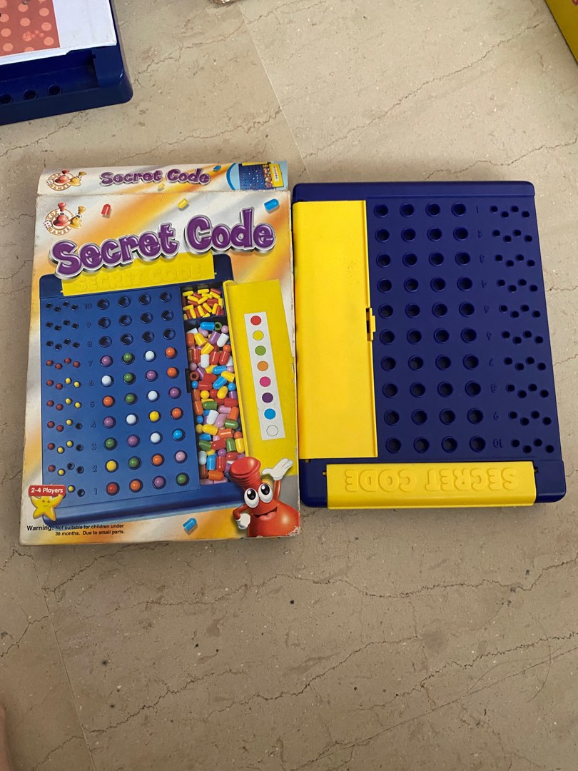 Secret code game, Hobbies & Toys, Toys & Games on Carousell