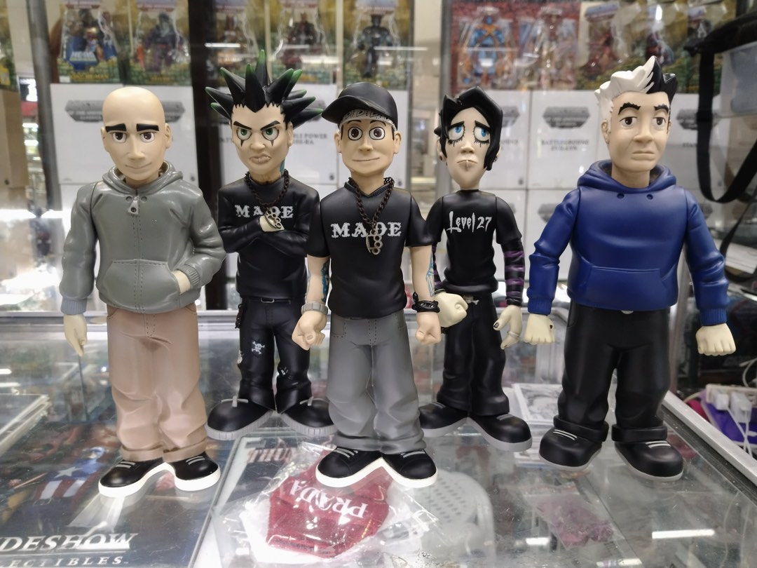 SEG toys Good Charlotte band figure set, Hobbies & Toys, Toys & Games ...