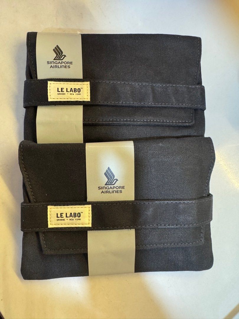 Singapore Airlines Business Class Amenities Kit, Men's Fashion, Watches ...