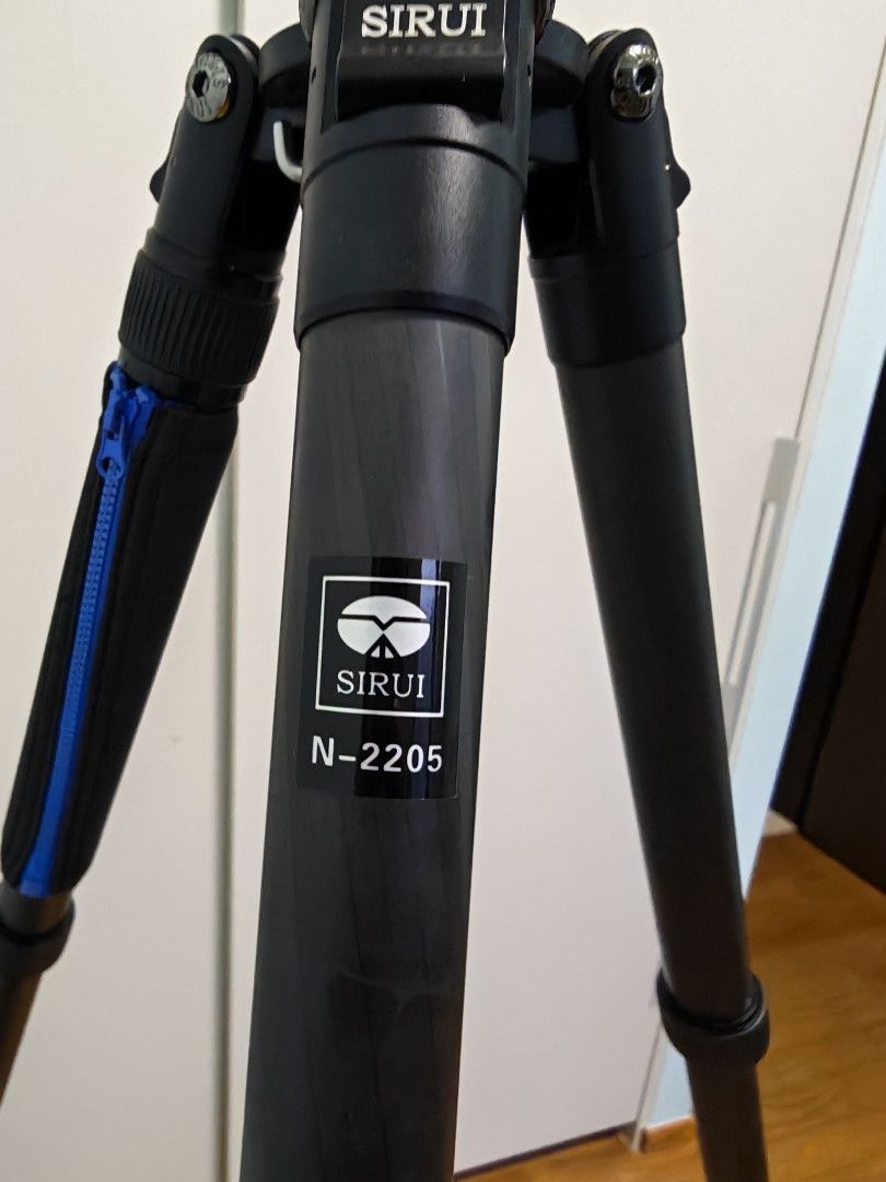 Sirui N-2205 Carbon Fiber Tripod with K-20X Ball Head, Photography, Photography Accessories ...