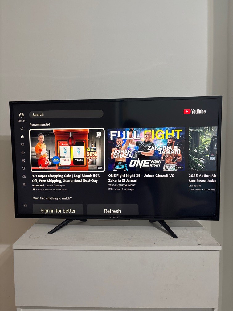 Sony bravia 36 inch flat screen tv, TV & Home Appliances, TV ...