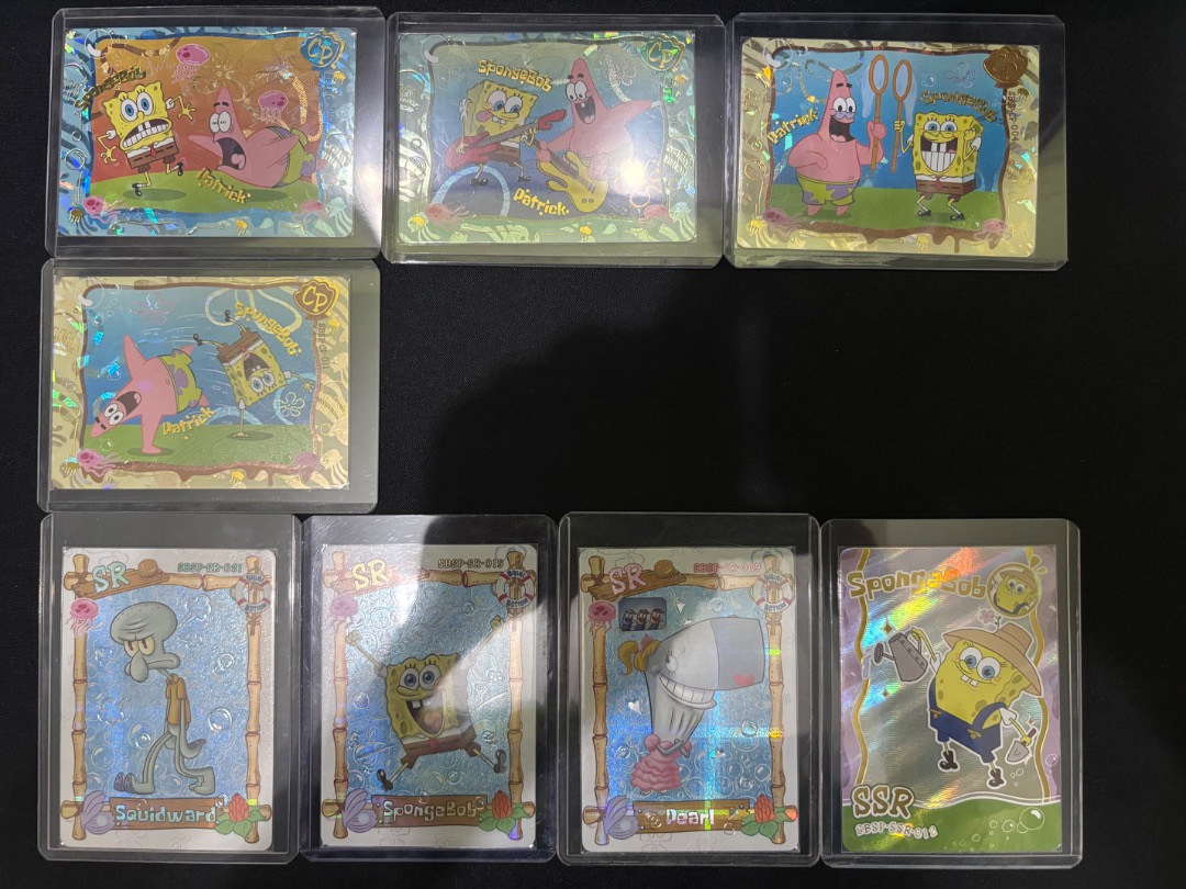 Spongebob Squarepants Trading Cards - Rare Collectibles, Hobbies & Toys ...