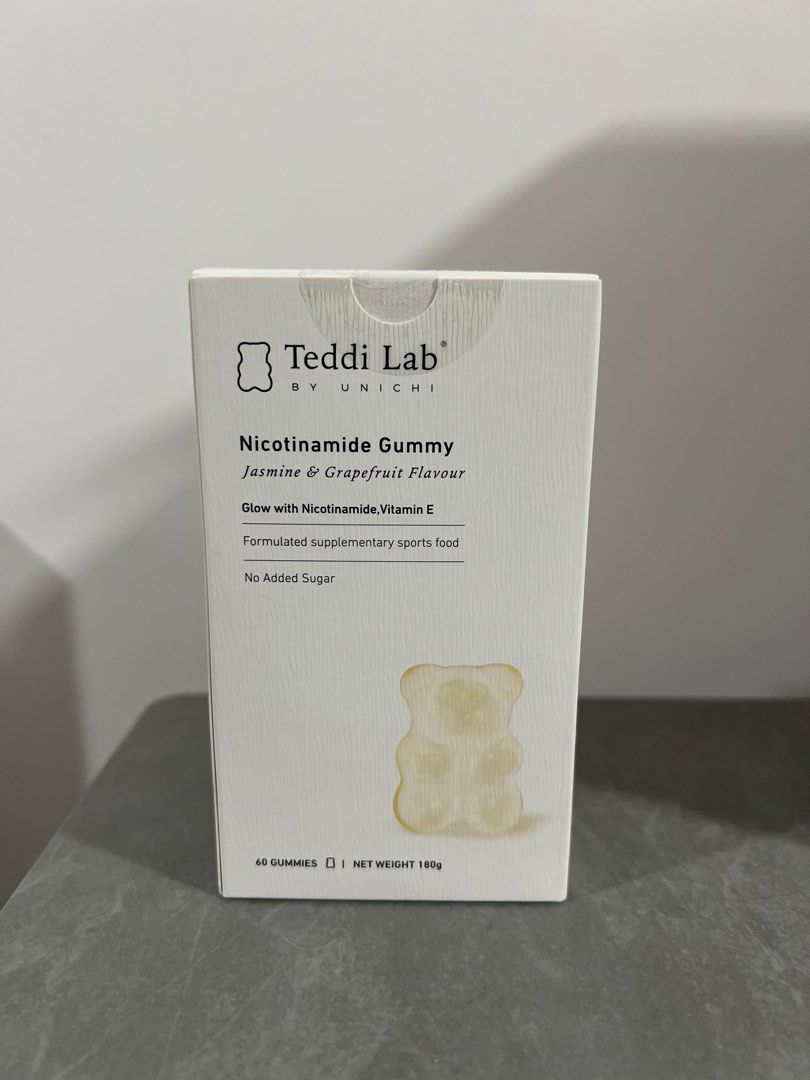 Teddi Lab Nicotinamide Gummy - Jasmine & Grapefruit Flavour, Health ...