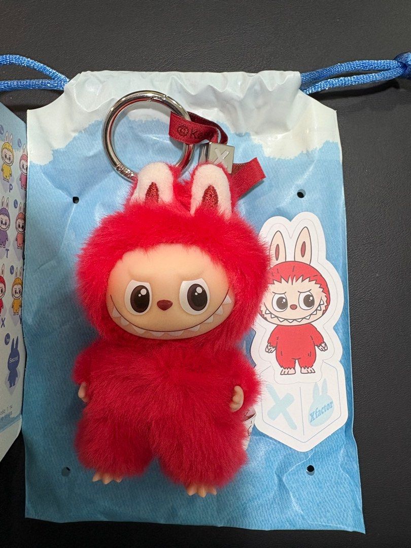 Popmart THE MONSTERS PIN FOR LOVE SERIES-Vinyl Plush Pendant Blind Box ...