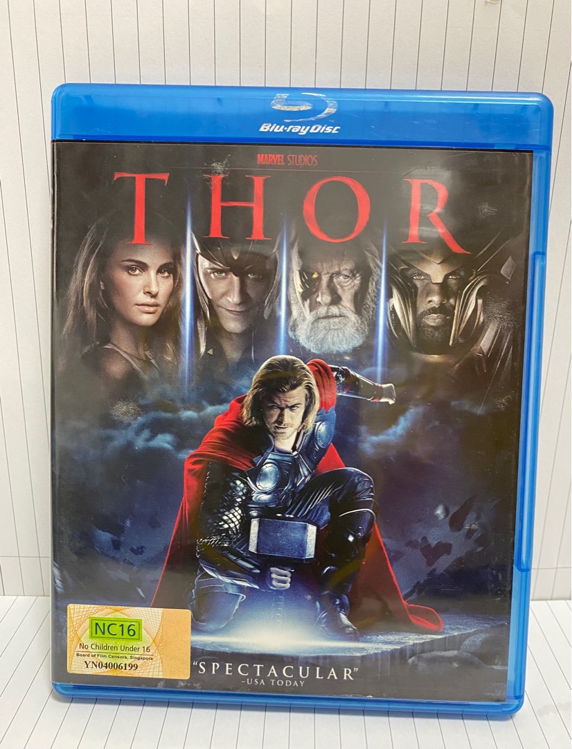 Thor Blu-ray Disc, Hobbies & Toys, Music & Media, CDs & DVDs on Carousell