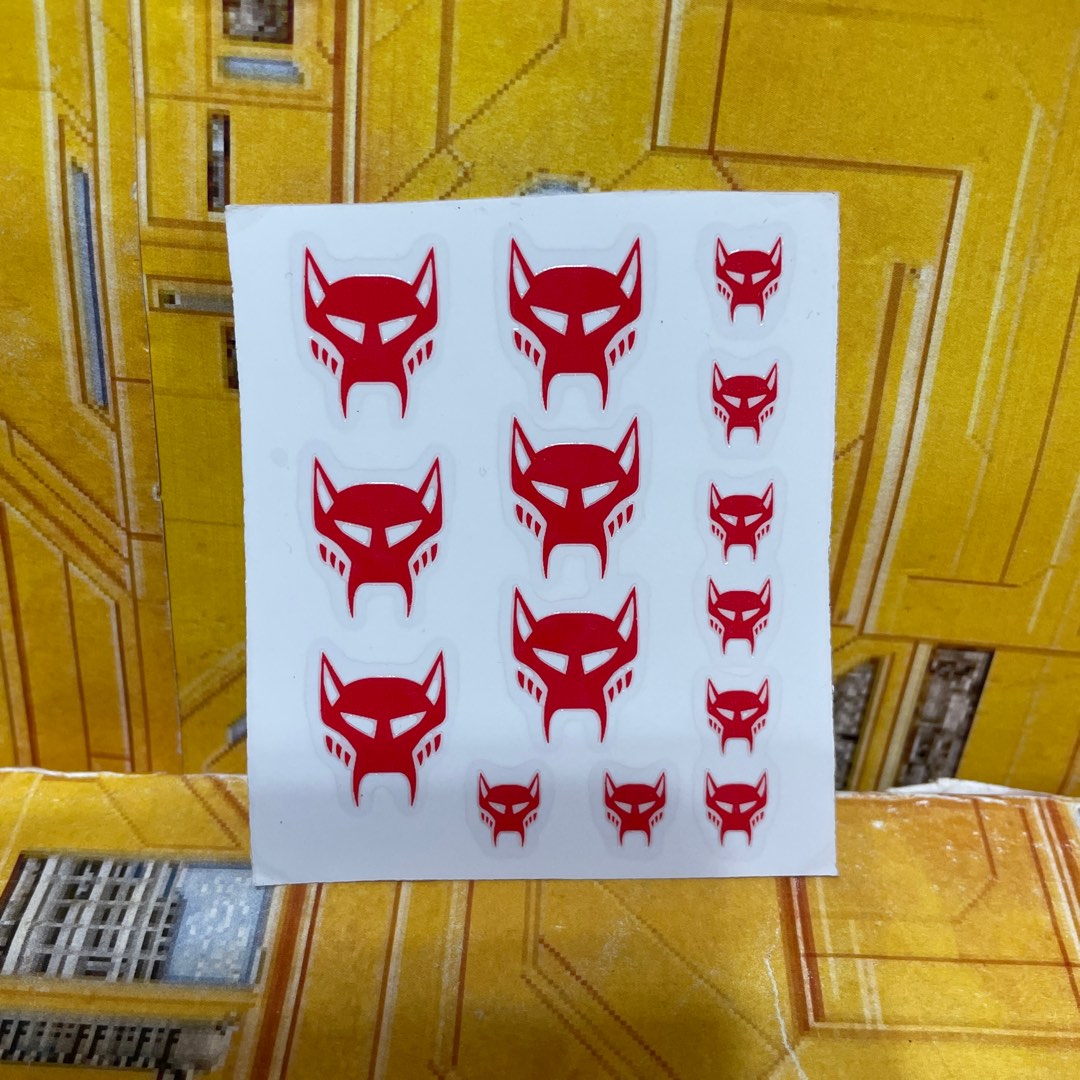 Transformers Maximal Faction Dry Decal (Borderless)(Brand New), Hobbies ...