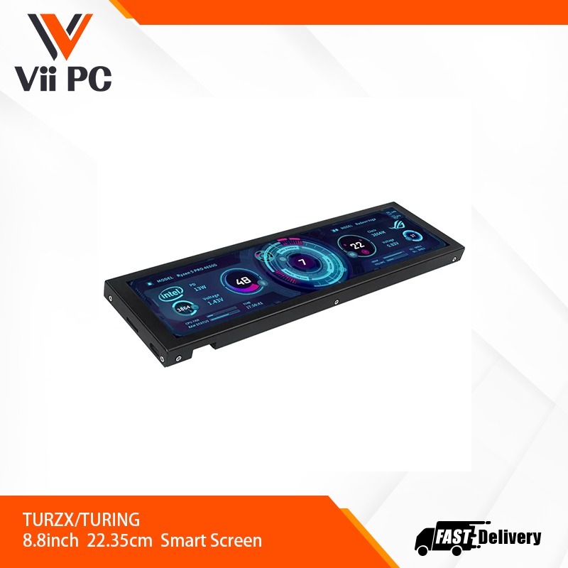 TURZX-Monitor 8.8inch 22.35cm Smart Screen Black / White, Computers ...