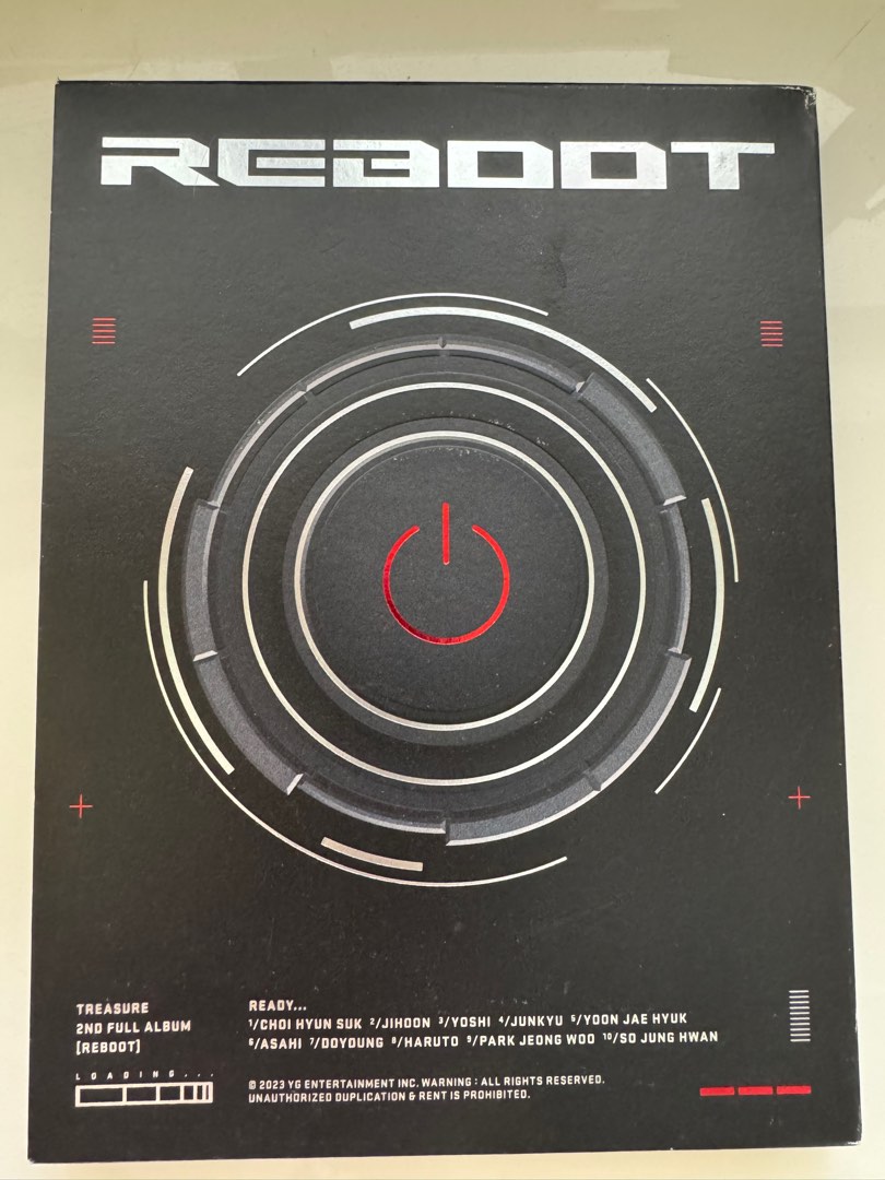 Unsealed Treasure album 2nd Full album (reboot) & 1st mini album, Audio ...