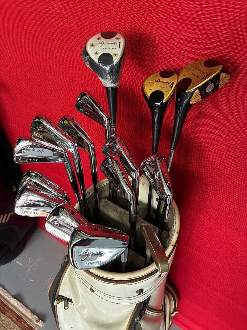 Vintage Collectors Item! 1990 Seve Ballesteros complete set of clubs ...