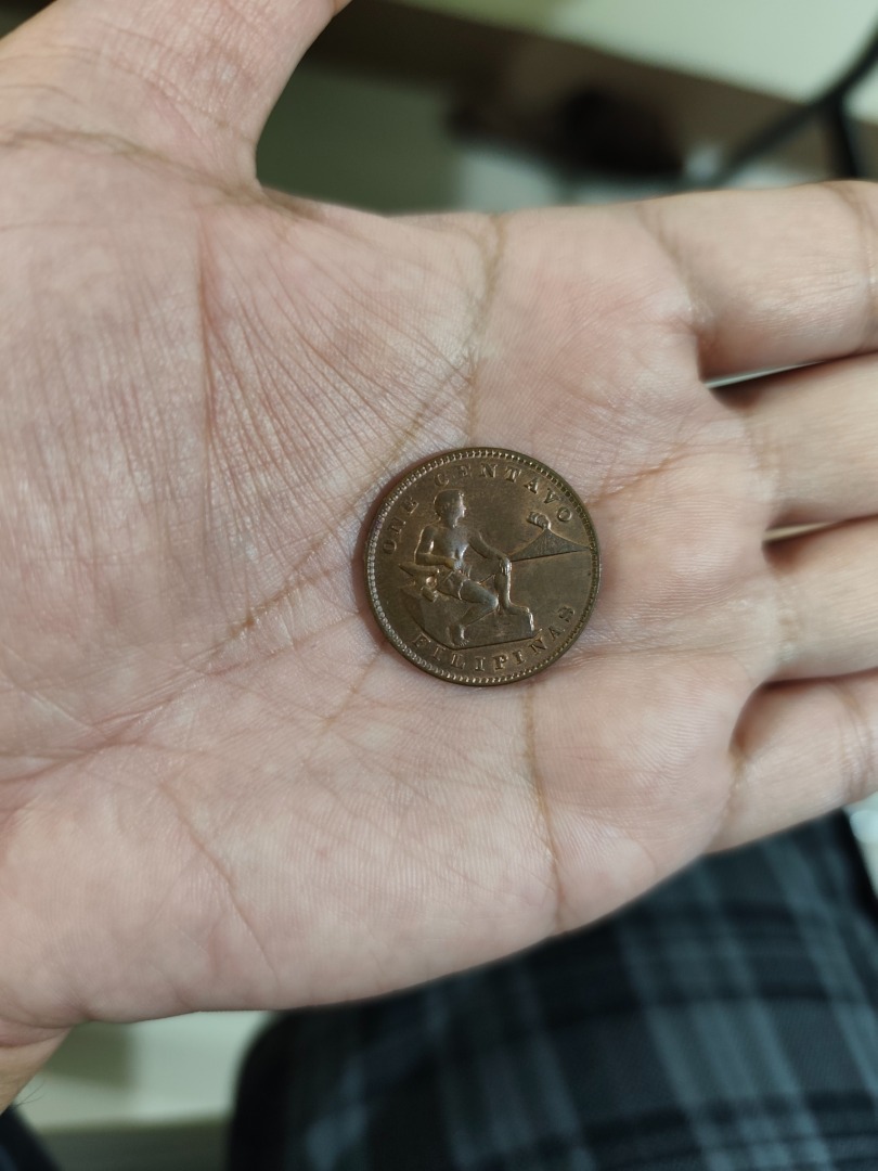 1937 M ONE CENTAVO USPI COIN, Hobbies & Toys, Memorabilia ...