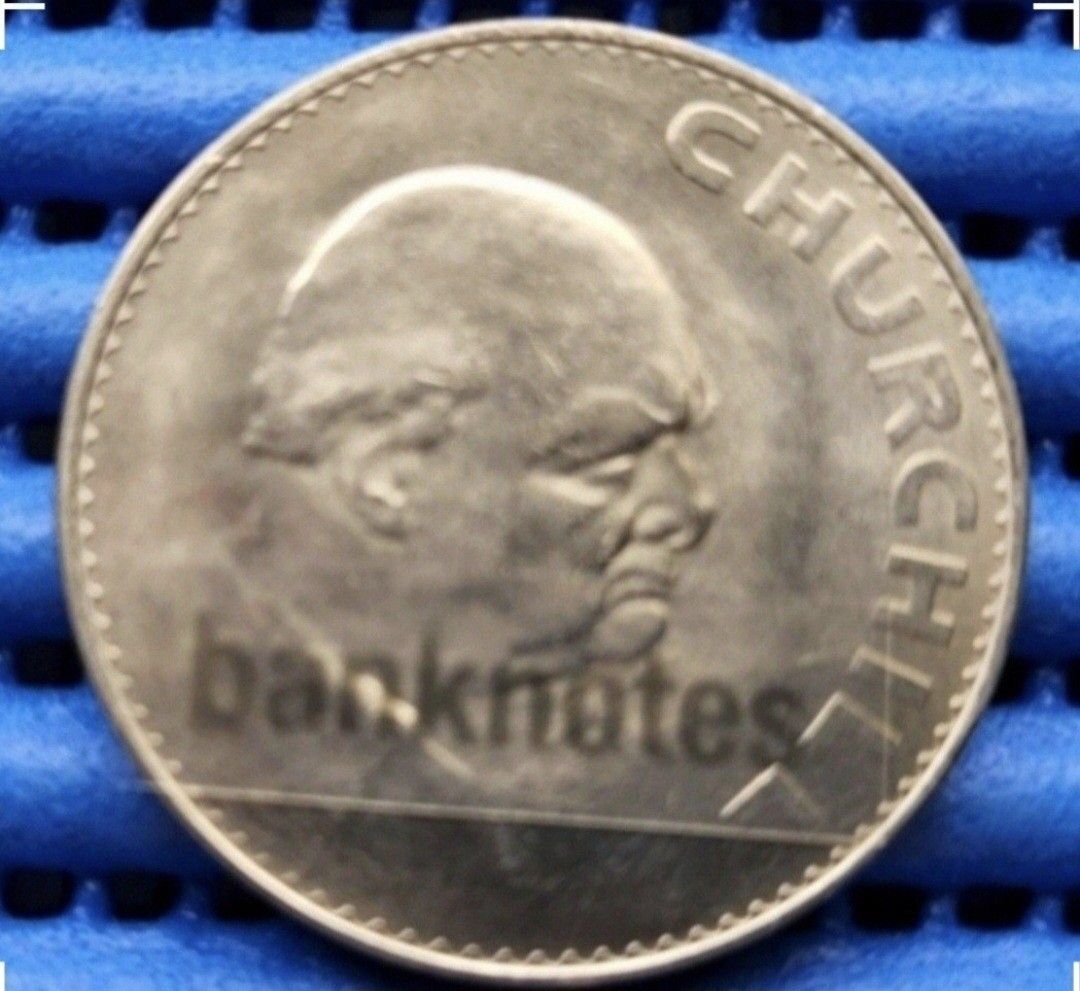 1965 United Kingdom Sir Winston Churchill Commemorative Coin, Hobbies ...