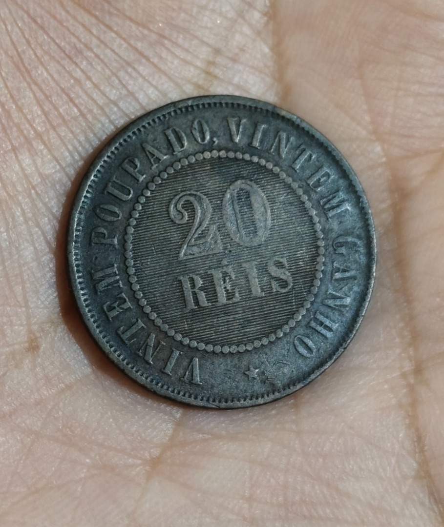 20 Réis 1908 REPUBLICA DOS ESTADOS UNIDOS DO BRAZIL COIN (BRONZE ...