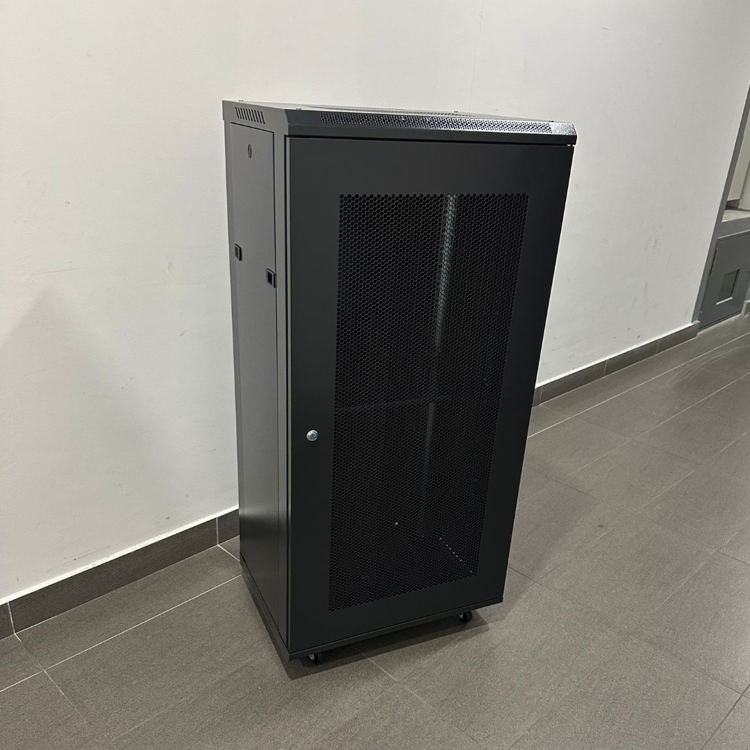 22U Standard 19inch Server AV mobile Rack Cabinet with cam lock/ wall ...