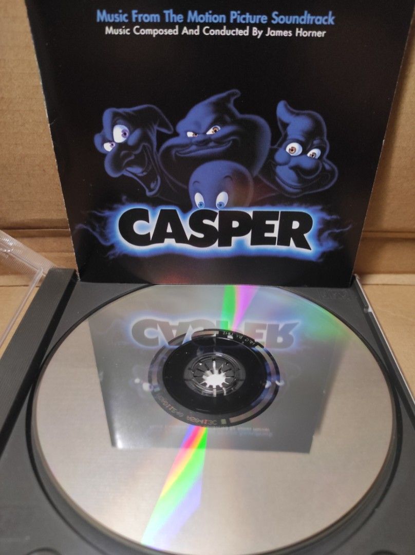 鬼馬小精靈 (1995) 電影原聲 CD Casper (1995) Music From The Motion Picture ...