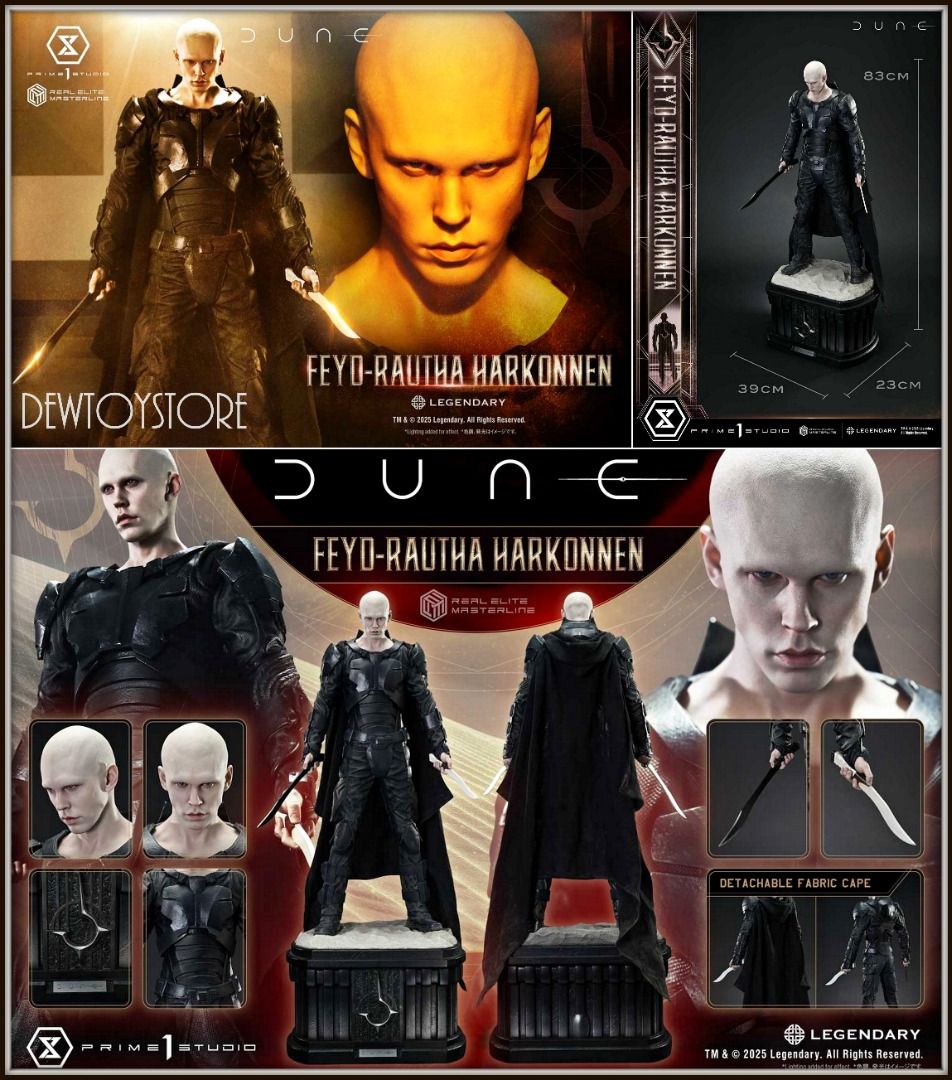 ⭐ [𝗣𝗿𝗲-𝗼𝗿𝗱𝗲𝗿] Prime 1 Studio - REMDUNE2-02 Feyd-Rautha Harkonnen ...