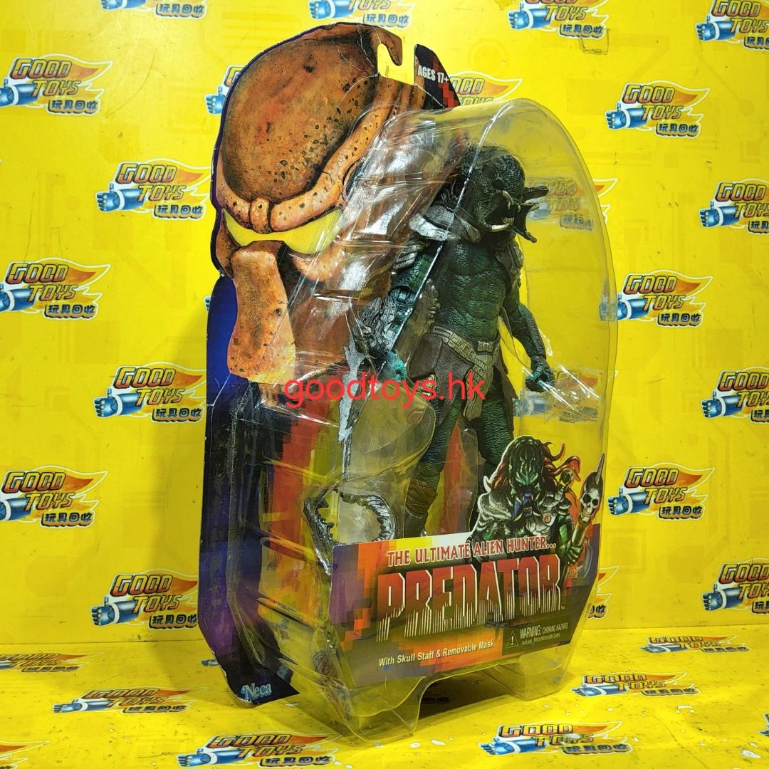 中古已開封 NECA THE ULTIMATE ALIEN HUNTER PREDATOR SERIES SCAVAGE PREDATOR 腐 ...