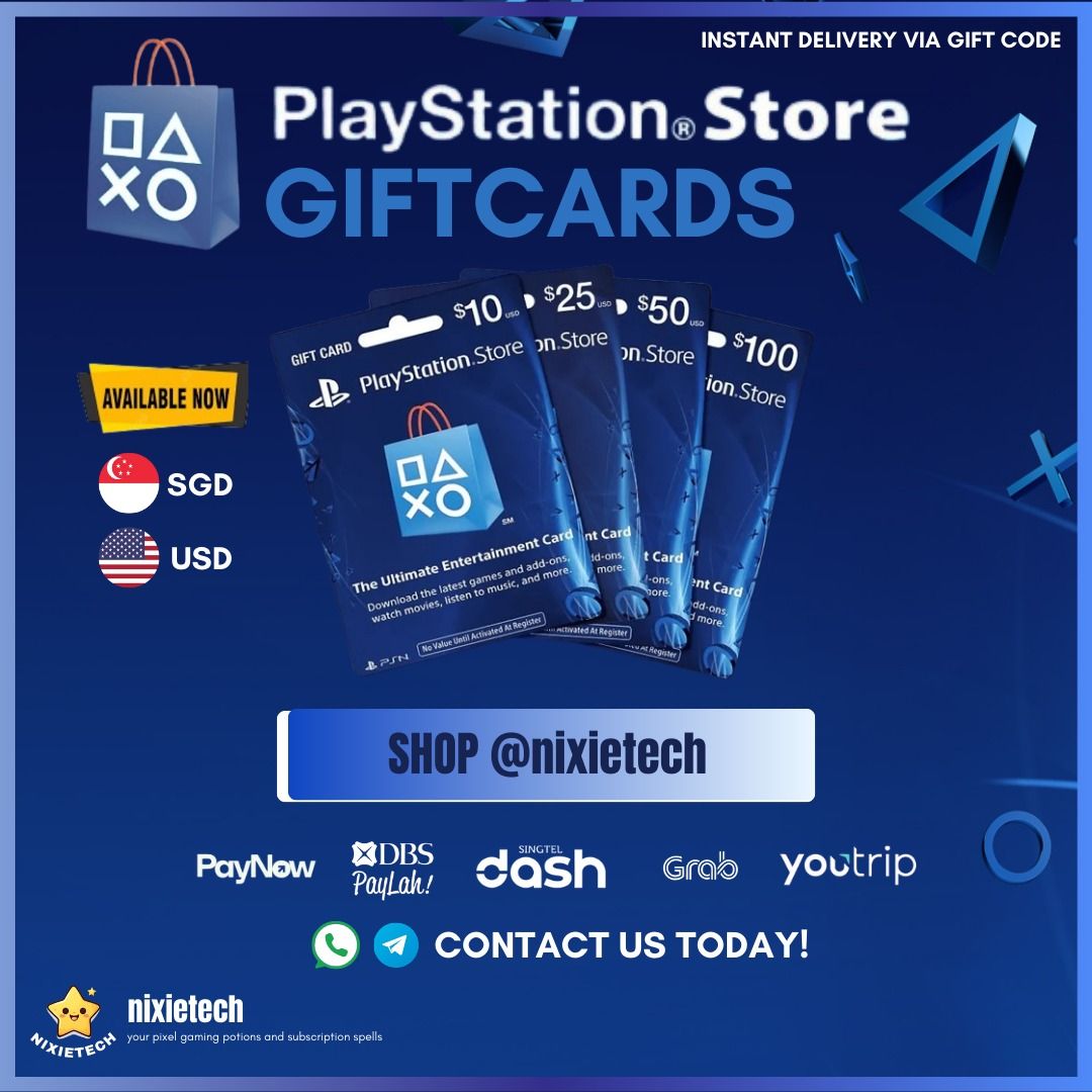 🕹🔥 PlayStation Top-Up Made Easy | [NO LOGIN] Gift Cards & Digital Codes ...