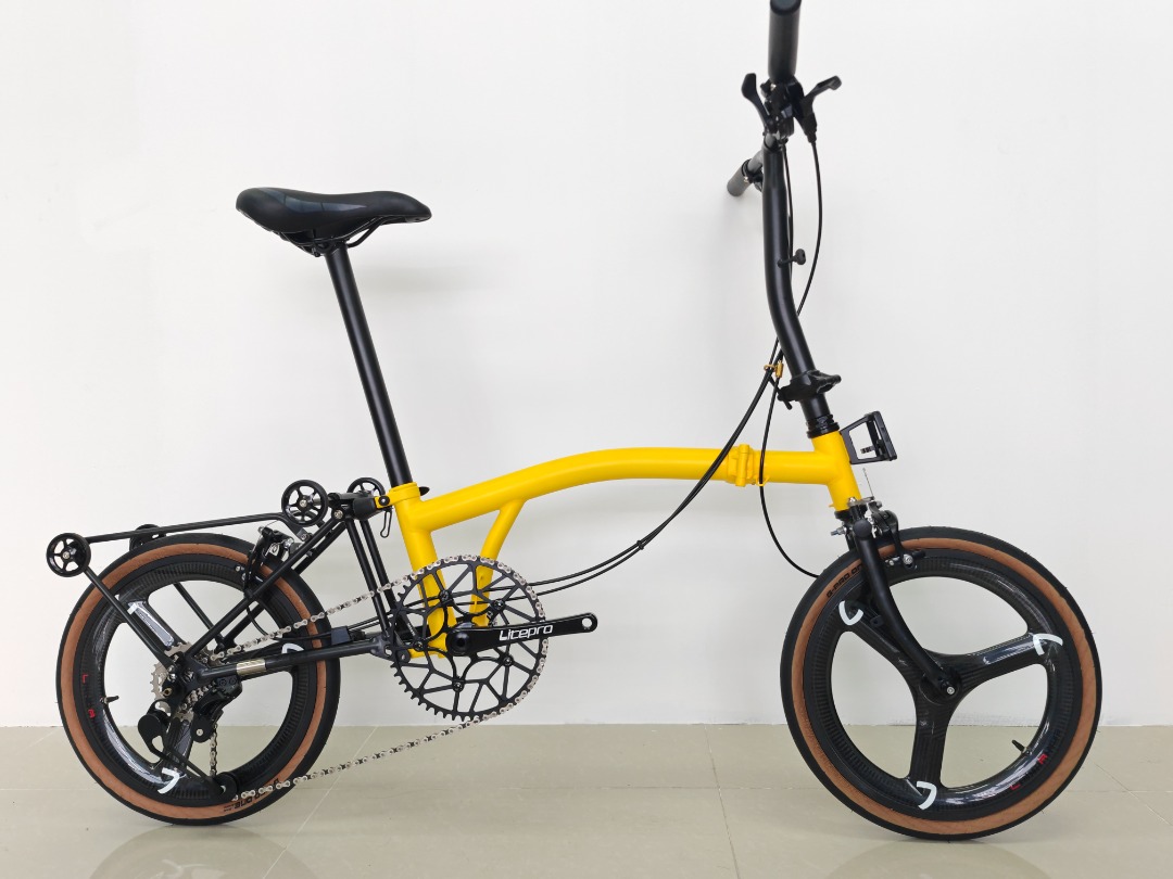 RARE Bumble Bee Yellow with Matte Black Titanium | Ultra-Light