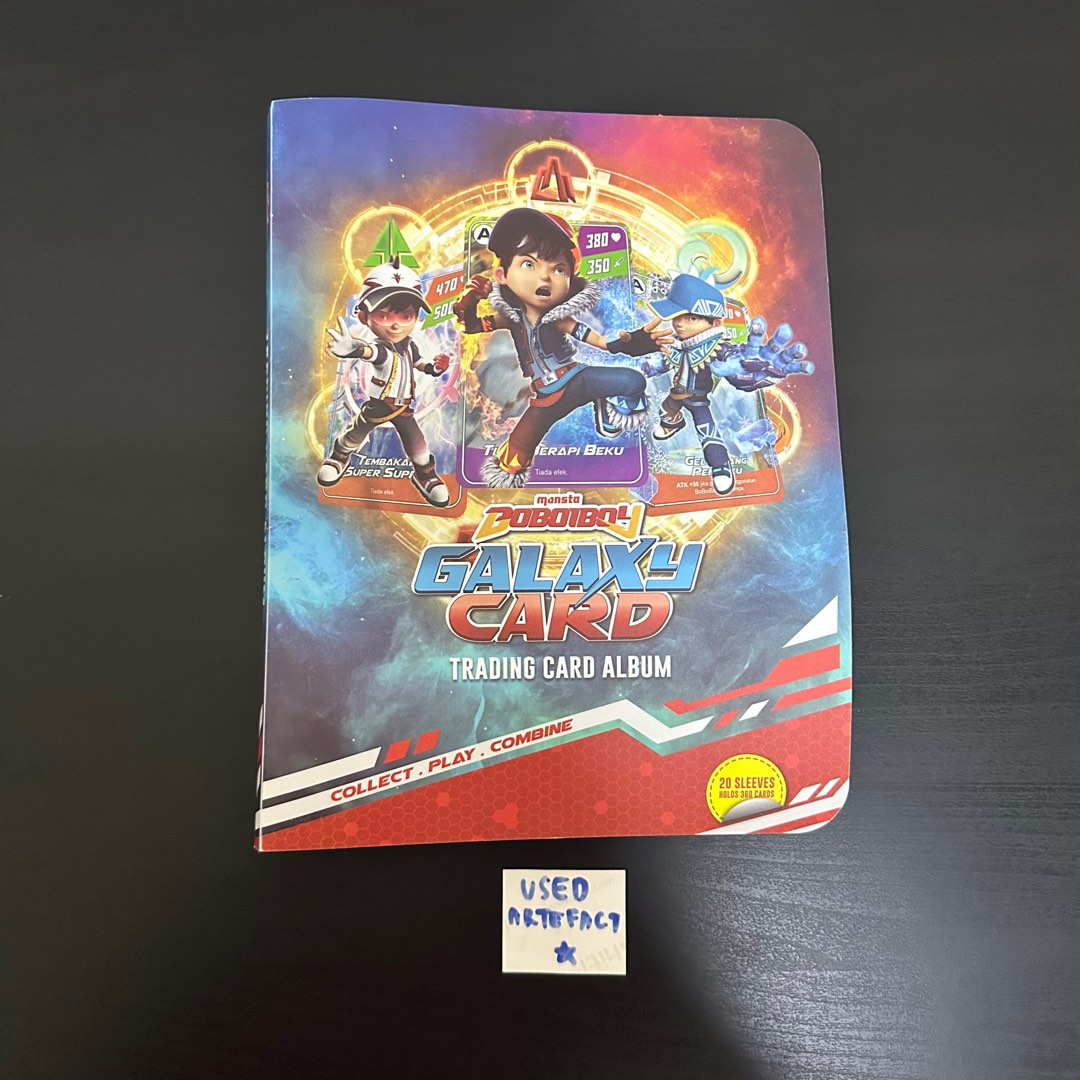 Album Kad Boboiboy V1 (RARE), Hobbies & Toys, Collectibles ...