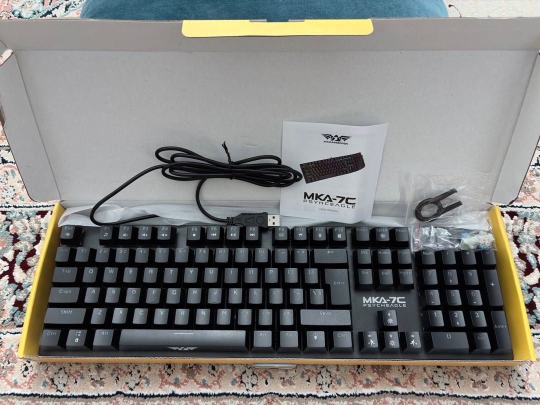 Armaggeddon MKA-7C Psycheagle Mechanical Keyboard, Computers & Tech ...
