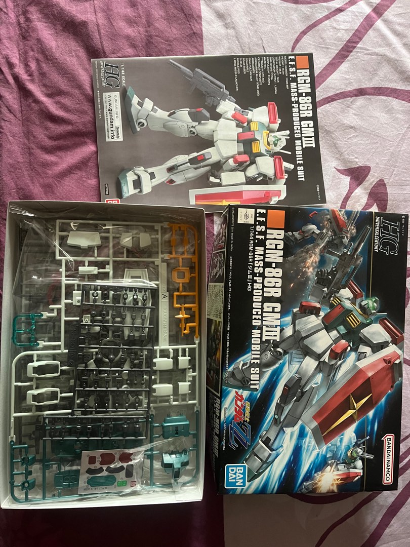 Bandai gundam hg gm iii, Hobbies & Toys, Toys & Games on Carousell