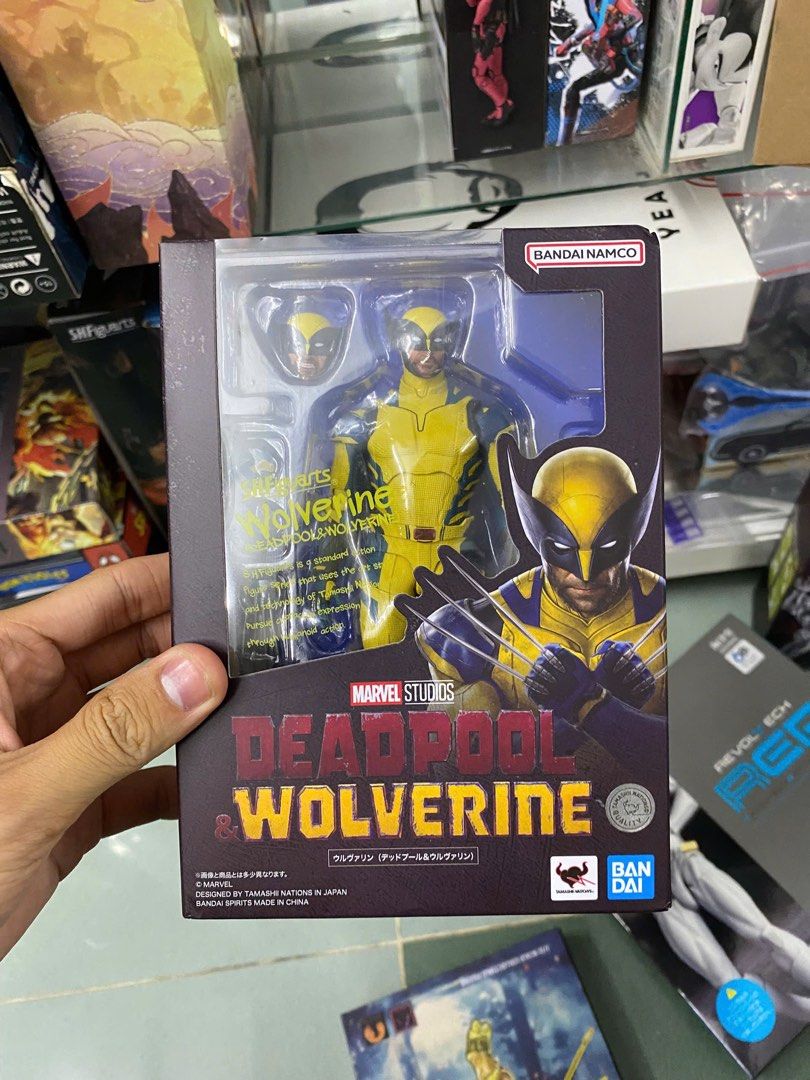 Bandai SHFiguarts Deadpool & Wolverine Action Figure, Hobbies & Toys ...