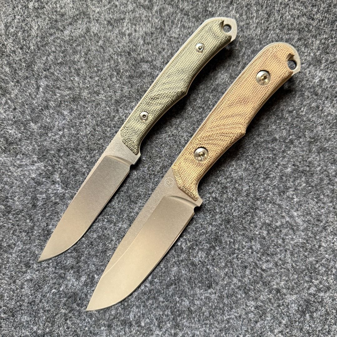 Chris Reeve Inyoni 3.78" Magnacut Black Micarta Fixed Blade Knife ...