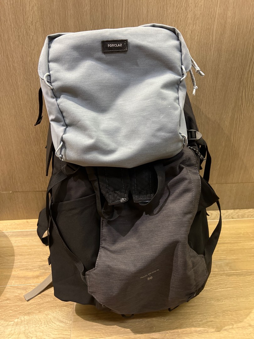 Decathlon Forclaz 50L Hiking Backpack (with detachable small bag), Men ...