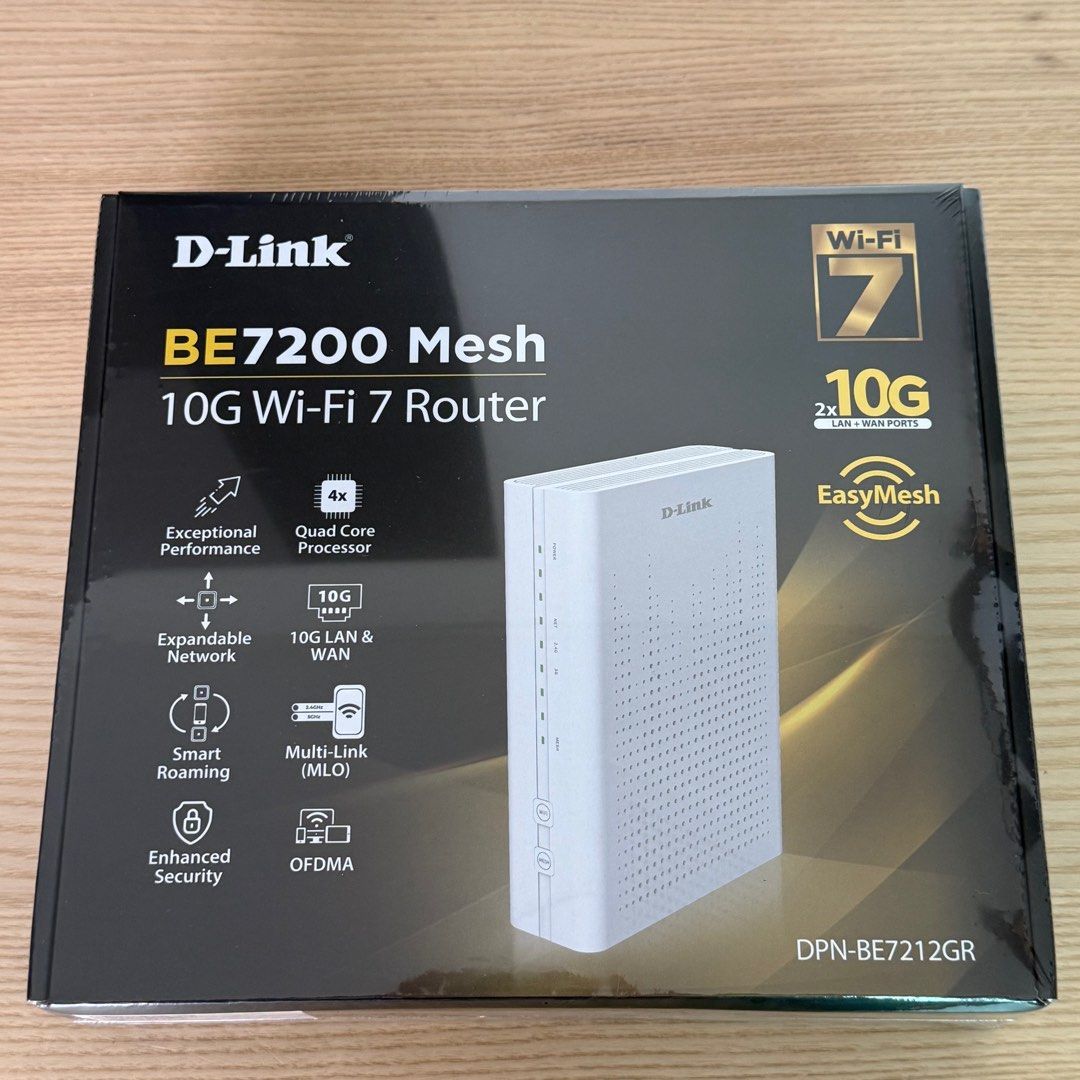 D-Link BE7200 Mesh 10G Wi-Fi 7 Router, Computers & Tech, Parts & Accessories, Networking on ...