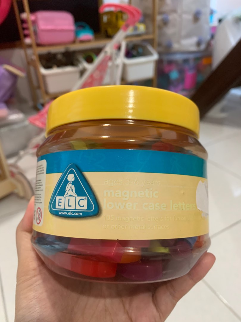 Elc Magnetic Lowercase Letters, Hobbies & Toys, Toys & Games on Carousell