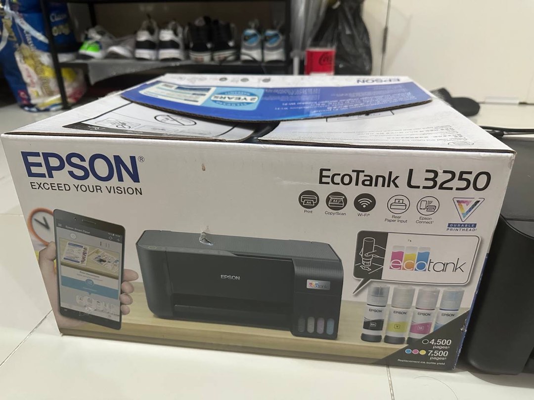 Epson EcoTank L3250, Computers & Tech, Printers, Scanners & Copiers on ...