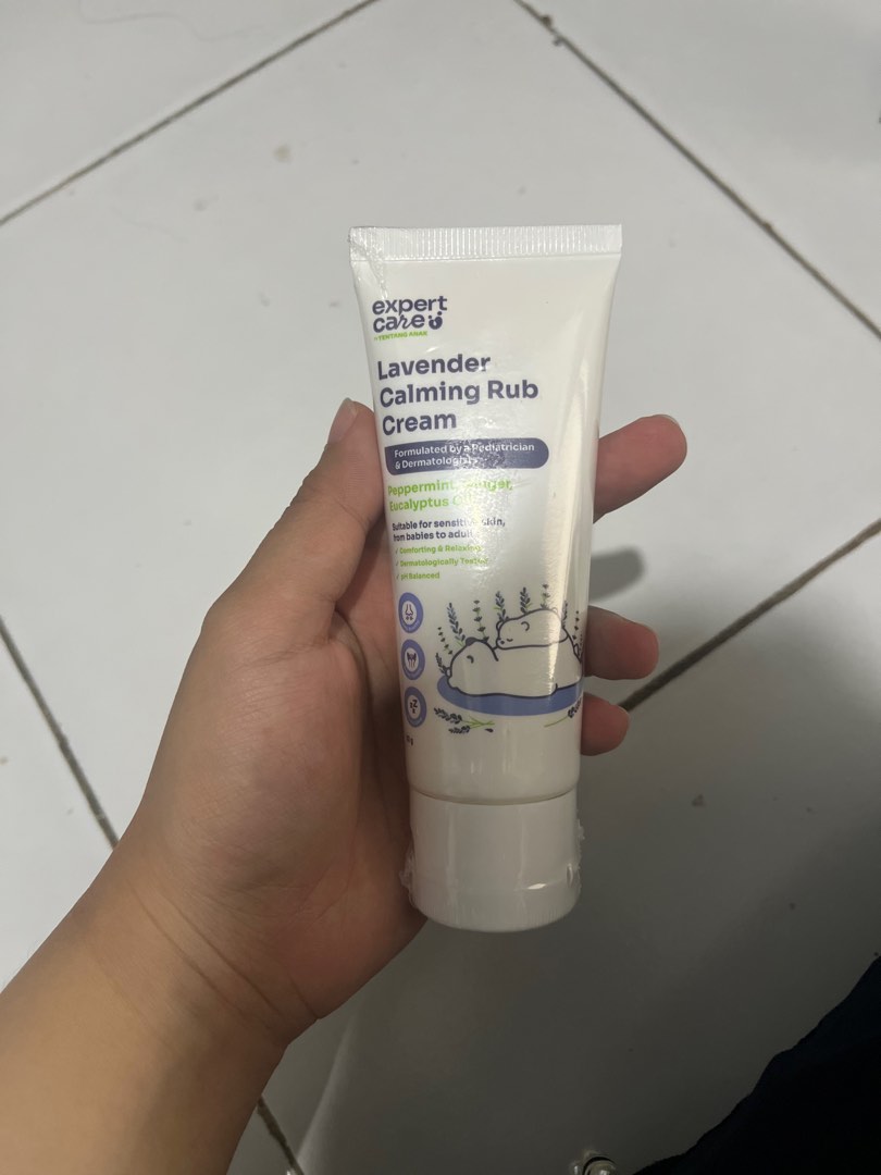 Expert Care Baby Calming Rub Cream 50g | Eucalyptus & Menthol | Nyaman ...