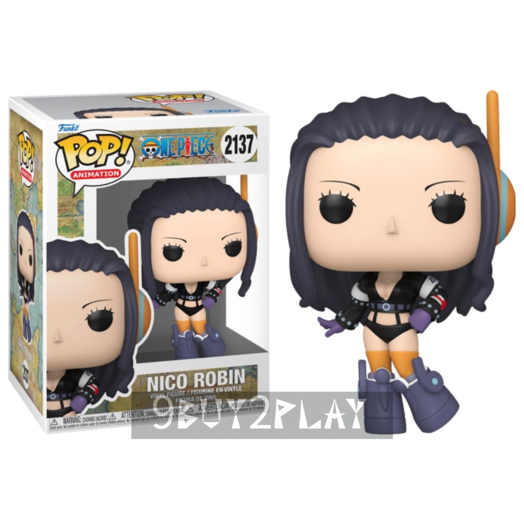 「新貨預訂」Funko pop One Piece Egghead Arc Nico Robin Monkey D Luffy ...