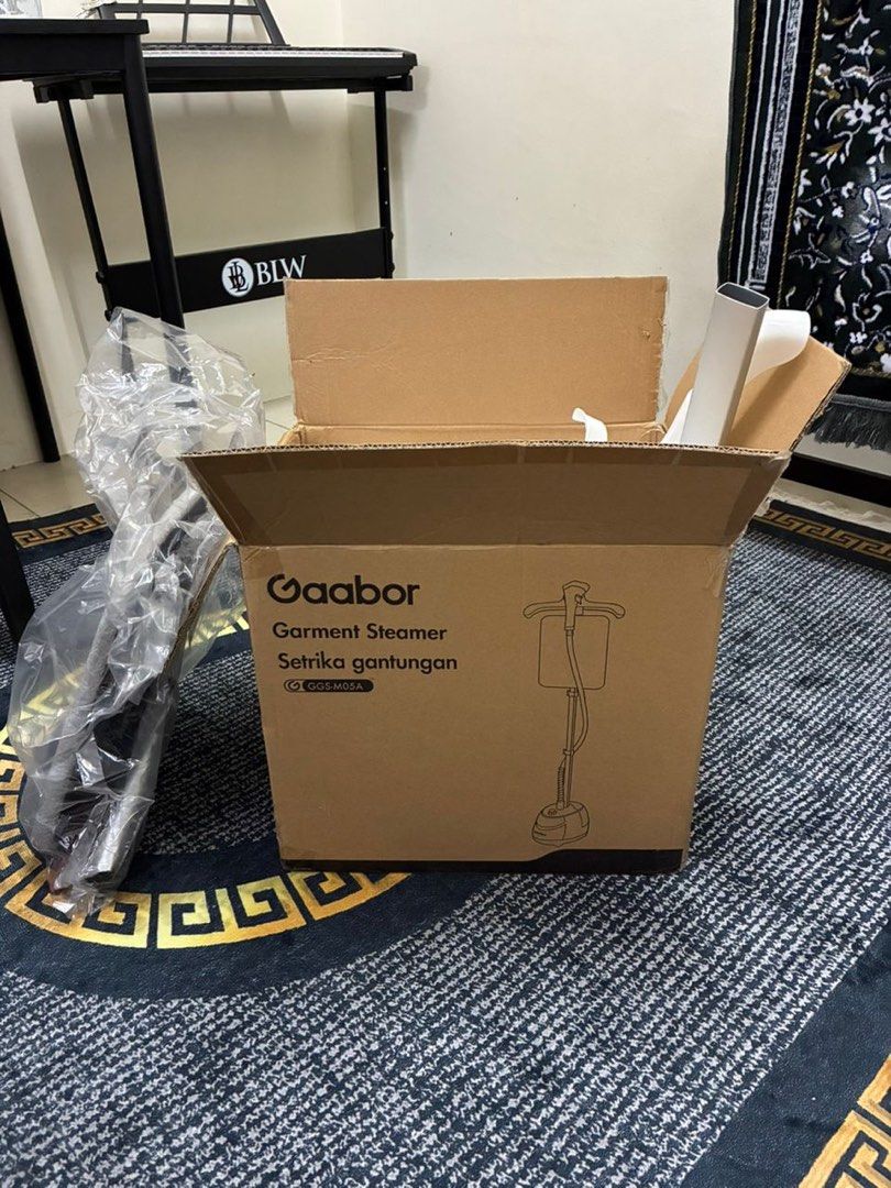 Gaabor Iron Steam Garment Steamer 1800W Stainless Steel Iron Board 1.8L ...