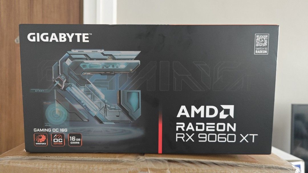 Gigabyte RX 9060 XT OC 16G, Computers & Tech, Parts & Accessories ...