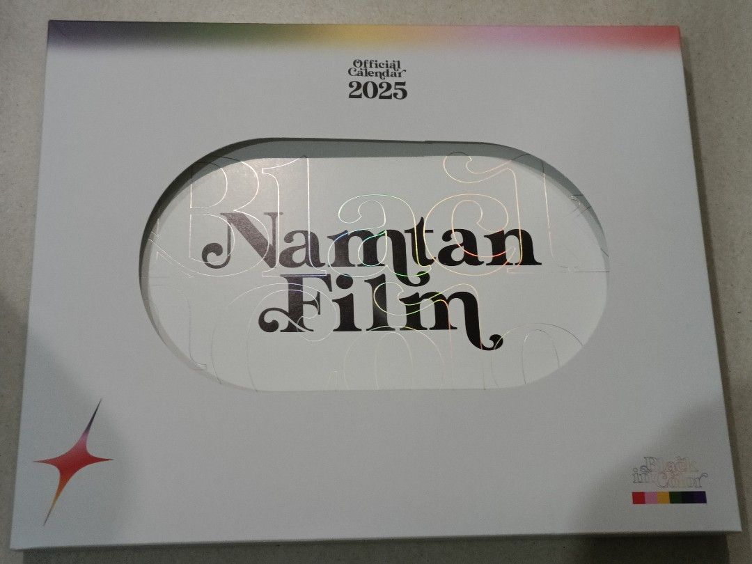 GMMTV NamtanFilm Official Calendar 2025, Hobbies & Toys, Collectibles & Memorabilia, Fan ...