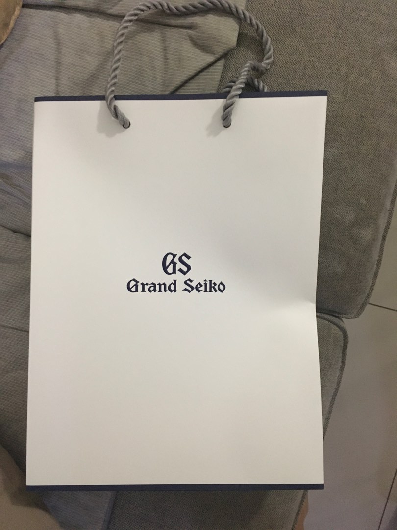 Grand Seiko paper bag, Women's Fashion, Bags & Wallets, Tote Bags on ...