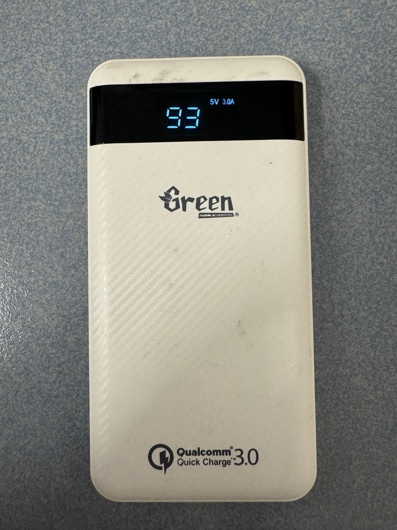 Green 10000mAh Power Bank, Mobile Phones & Gadgets, Mobile & Gadget ...