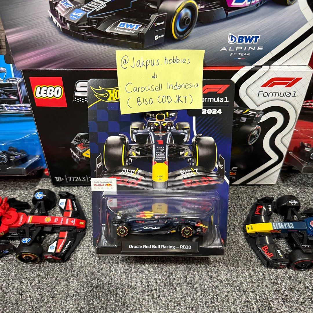 Hot Wheels Premium F1 2024 Hotwheels Formula 1 Oracle Red Bull Racing ...