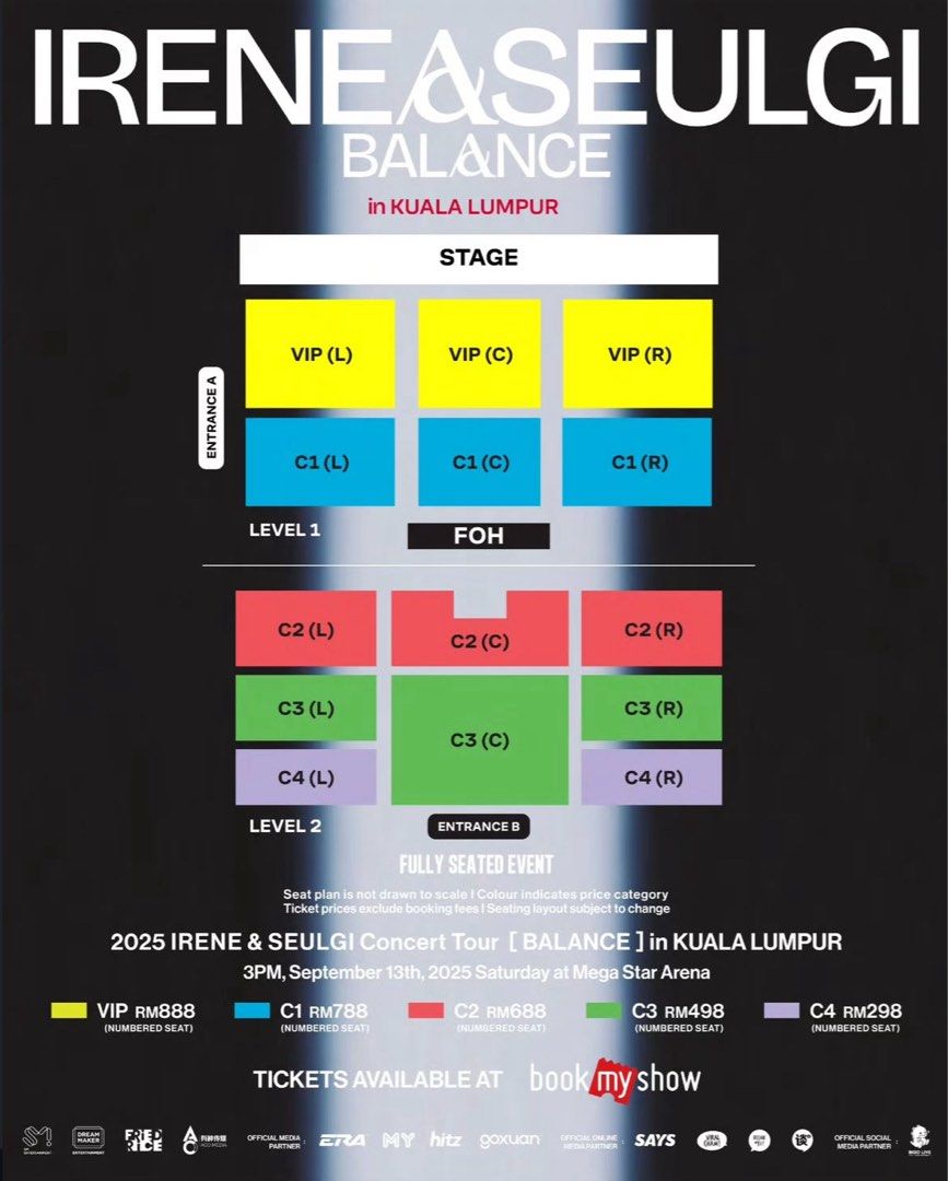 IRENE & SEULGI BALANCE IN KL, Tickets & Vouchers, Event Tickets on ...