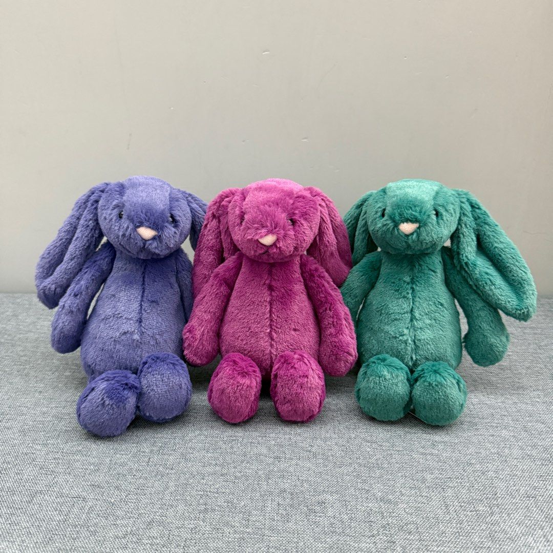 「現貨」Jellycat 聖誕系列 全新英國直送🇬🇧包塵袋 Bashful Allium Bunny / Bashful Saffyre Bunny / Bashful Teal Bunny ...