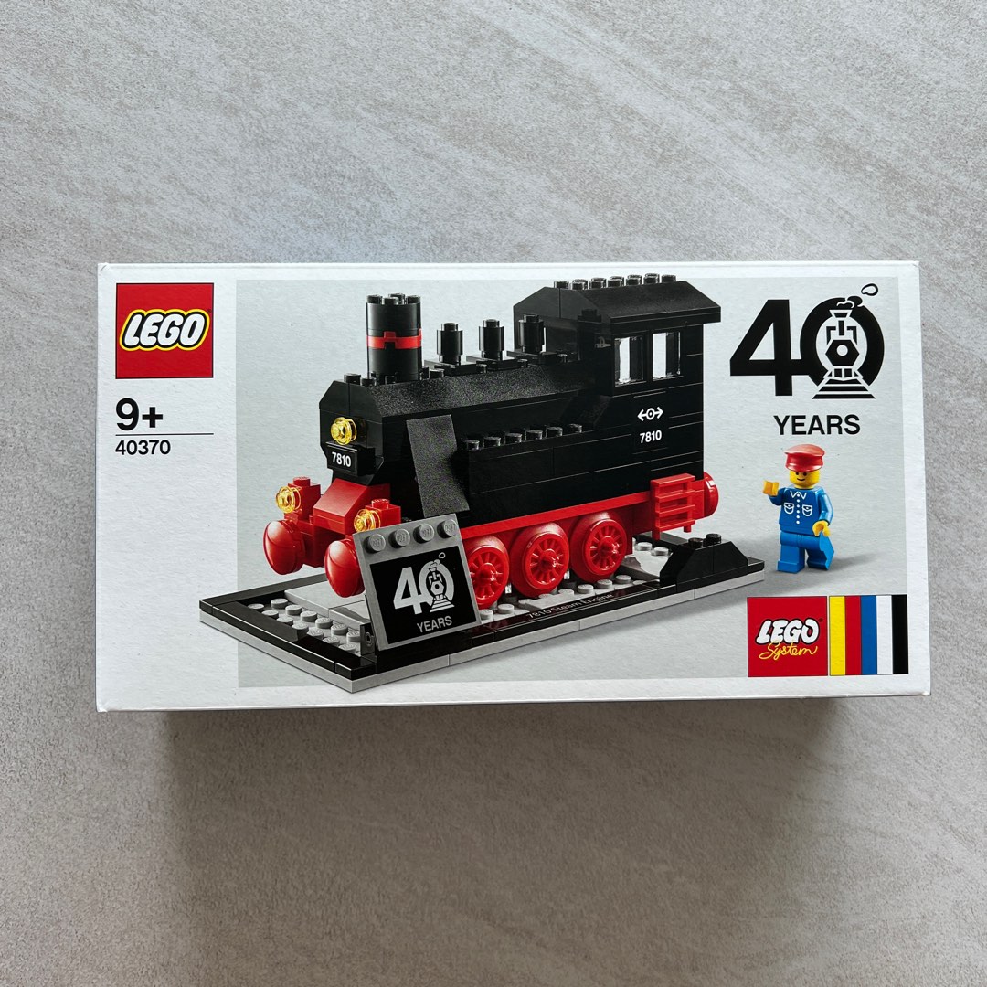 LEGO 40370 Steam Train 40 Years Anniversary Set, Hobbies & Toys, Toys ...