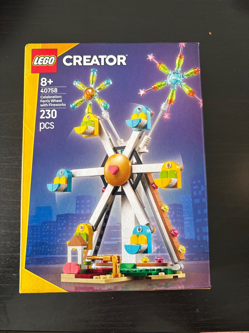 LEGO Creator Ferris Wheel with Fireworks 40758, Hobbies & Toys, Toys ...