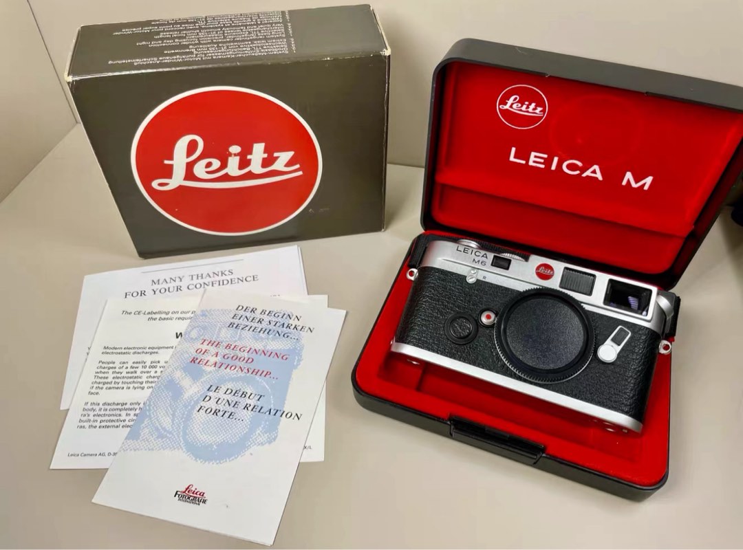 Leica M6 Film Camera Body - Excellent condition, Boxed set, Photography ...