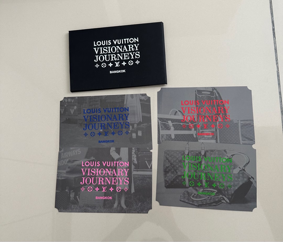 LV Louis Vuitton visionary journeys Bangkok - postcard (limited edition ...